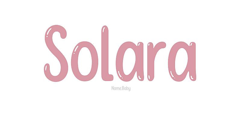 Solara - Name Meaning and Popularity