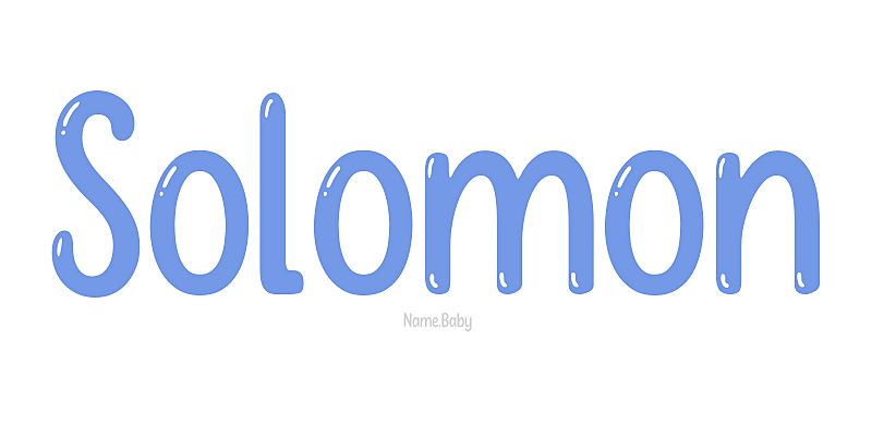 Solomon - Name Meaning and Popularity