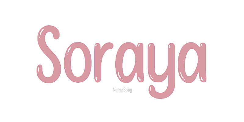 Soraya - Name Meaning and Popularity