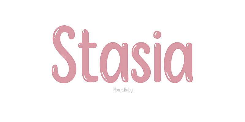 Stasia - Name Meaning and Popularity