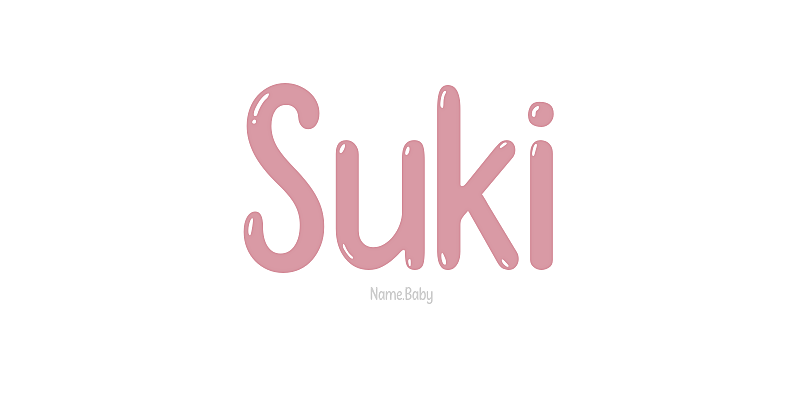 Suki - Name Meaning and Popularity