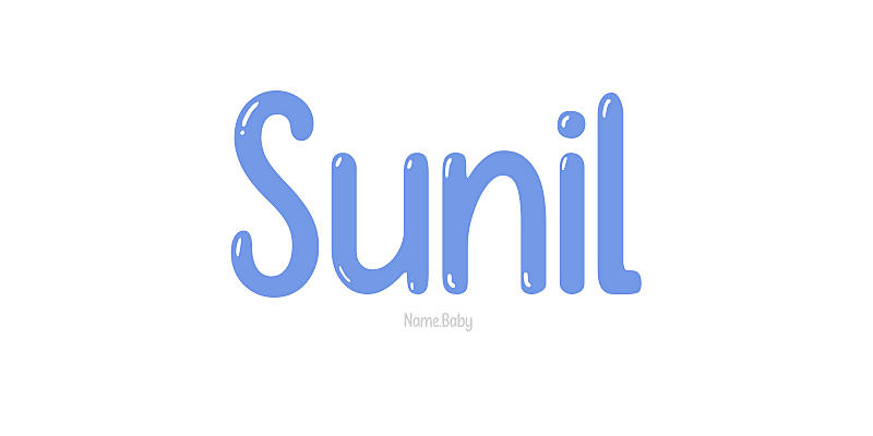 Sunil - Name Meaning and Popularity