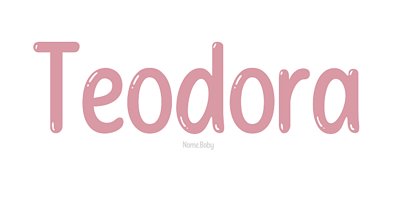 Teodora - Name Meaning and Popularity