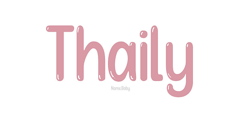 Thaily - Name Meaning and Popularity