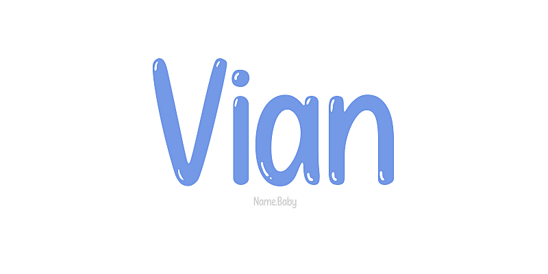 Vian - Name Meaning and Popularity