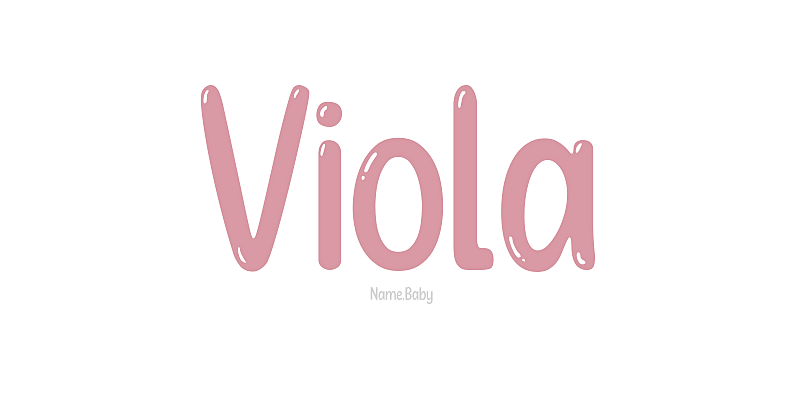 Viola - Name Meaning and Popularity
