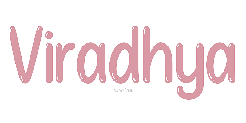 Viradhya - Name Meaning and Popularity