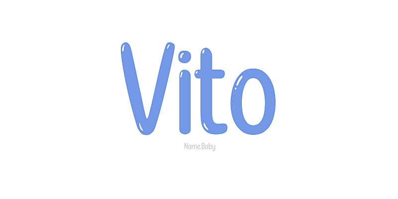 Vito - Name Meaning and Popularity