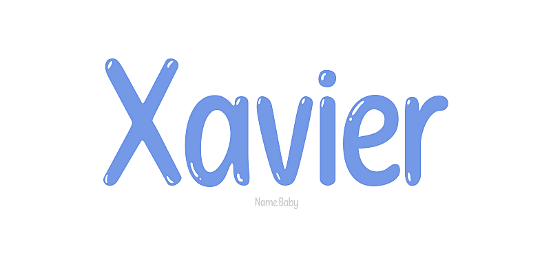 Xavier - Name Meaning and Popularity