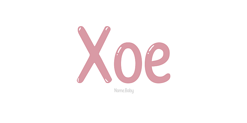 Xoe - Name Meaning and Popularity