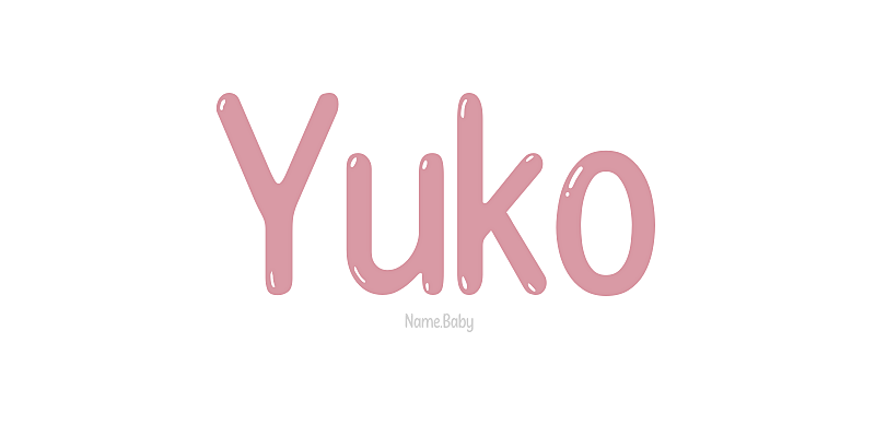 Yuko - Name Meaning and Popularity