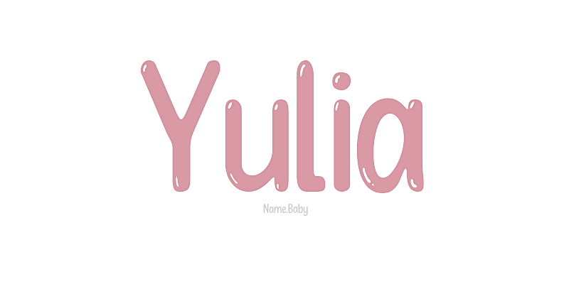 Yulia - Name Meaning and Popularity