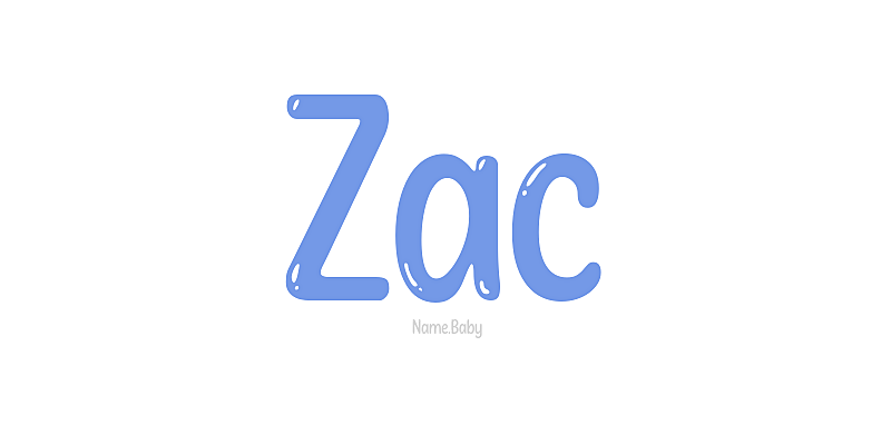 Zac - Name Meaning and Popularity