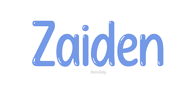 Zaiden - Name Meaning and Popularity