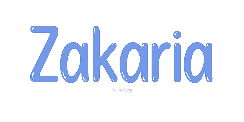 Zakaria - Name Meaning and Popularity