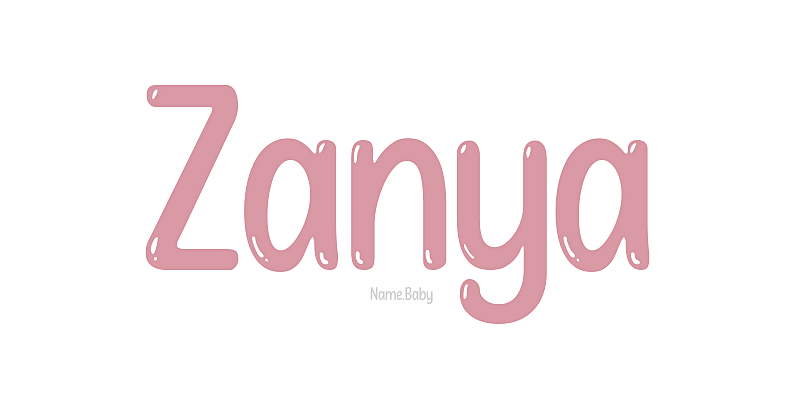 Zanya - Name Meaning and Popularity