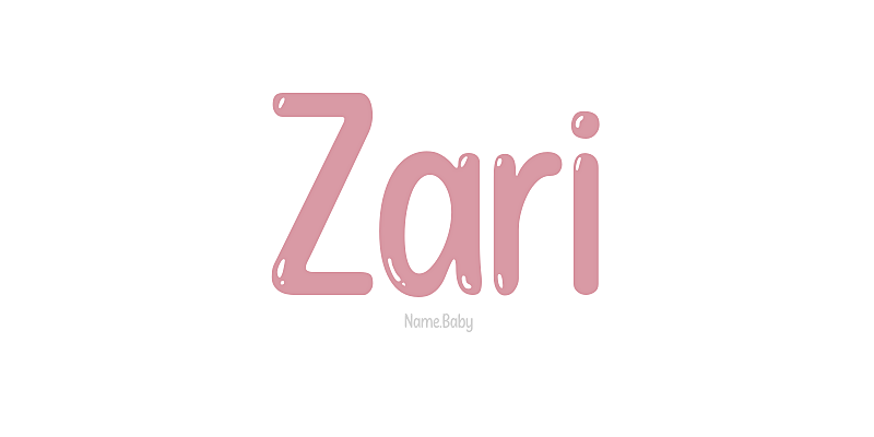 Zari - Name Meaning and Popularity