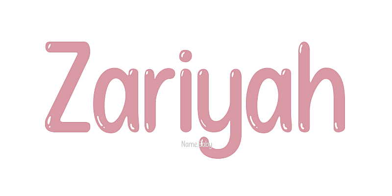 Zariyah - Name Meaning and Popularity
