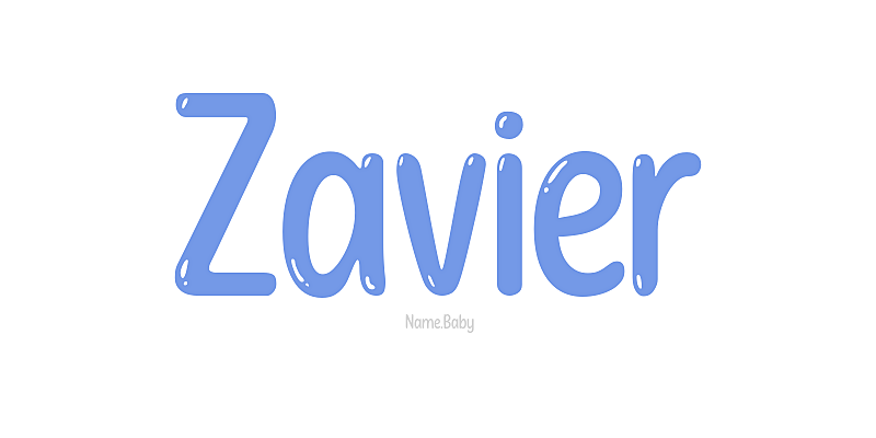 Zavier - Name Meaning and Popularity