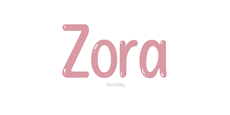 Zora - Name Meaning and Popularity
